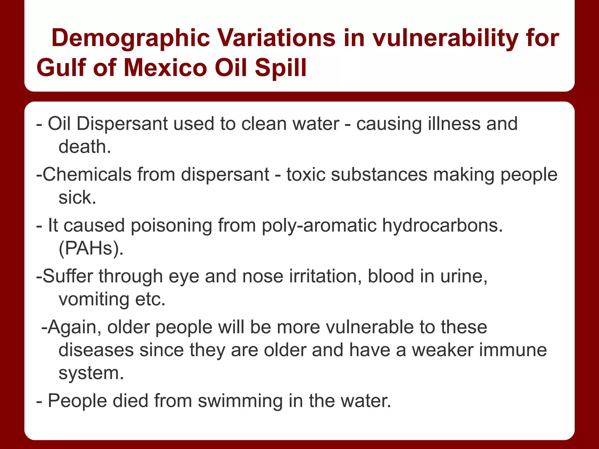 Chernobyl disaster & gulf of mexico | PPT