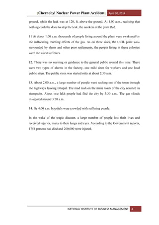 Chernobyl nuclear power plant accident(1) | PDF