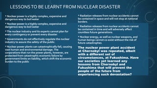 Chernobyl nuclear powerplant disaster | PPT