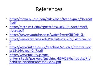 Chernoff bound | PPTX