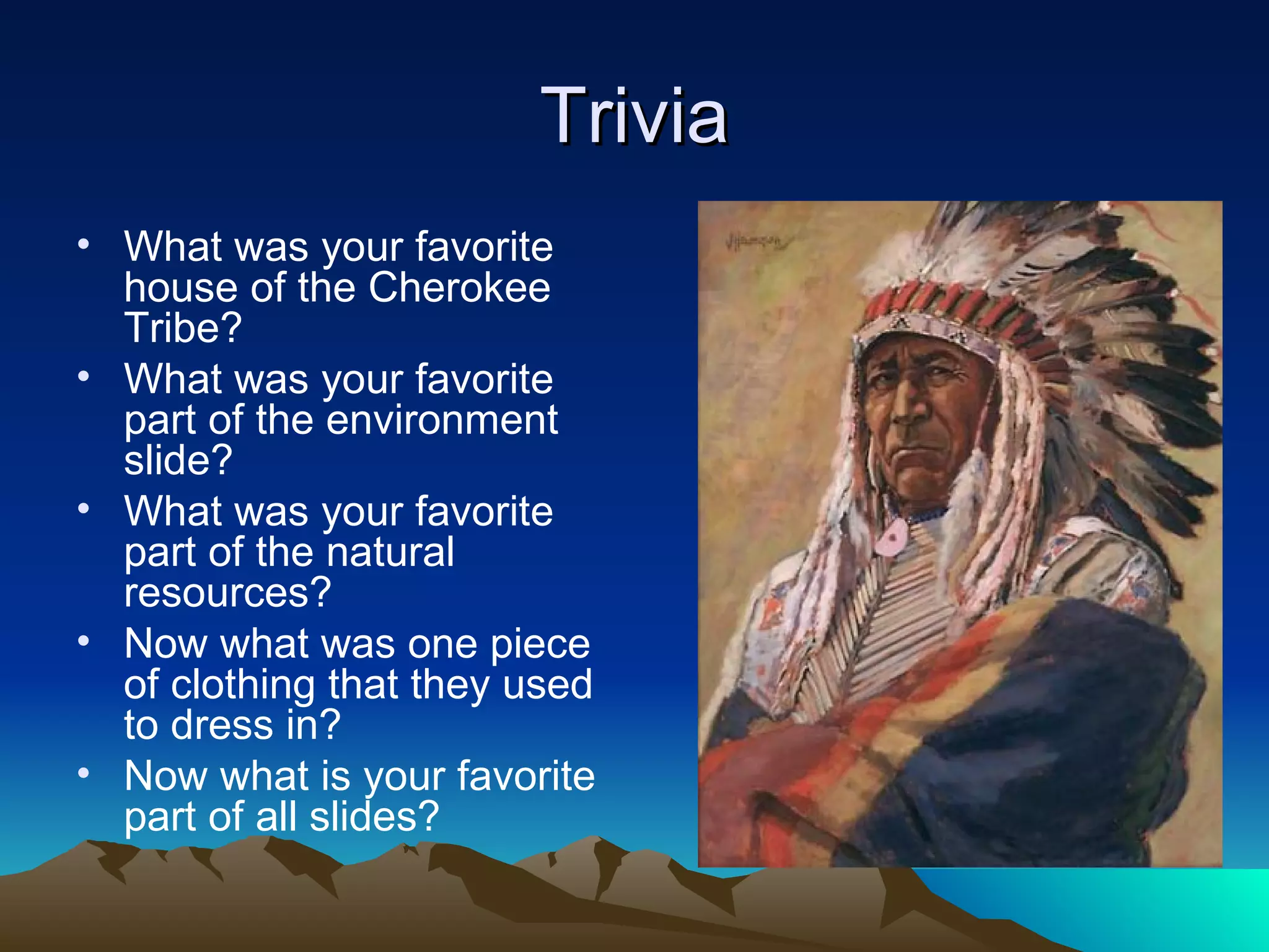 Cherokee | PPT