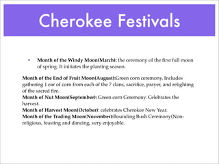 Cherokees | PDF