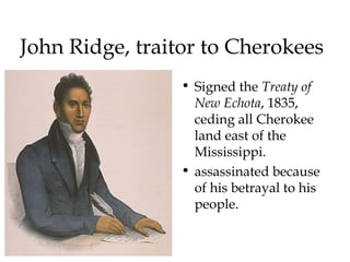 Cherokee Trail of Tears | PPT