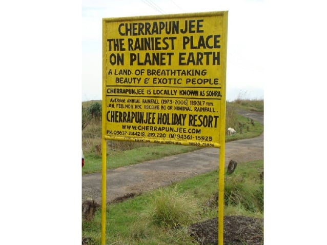 Cherrpunjee & Mawsynram- the wettest (rainiest) place on planet Earth ...