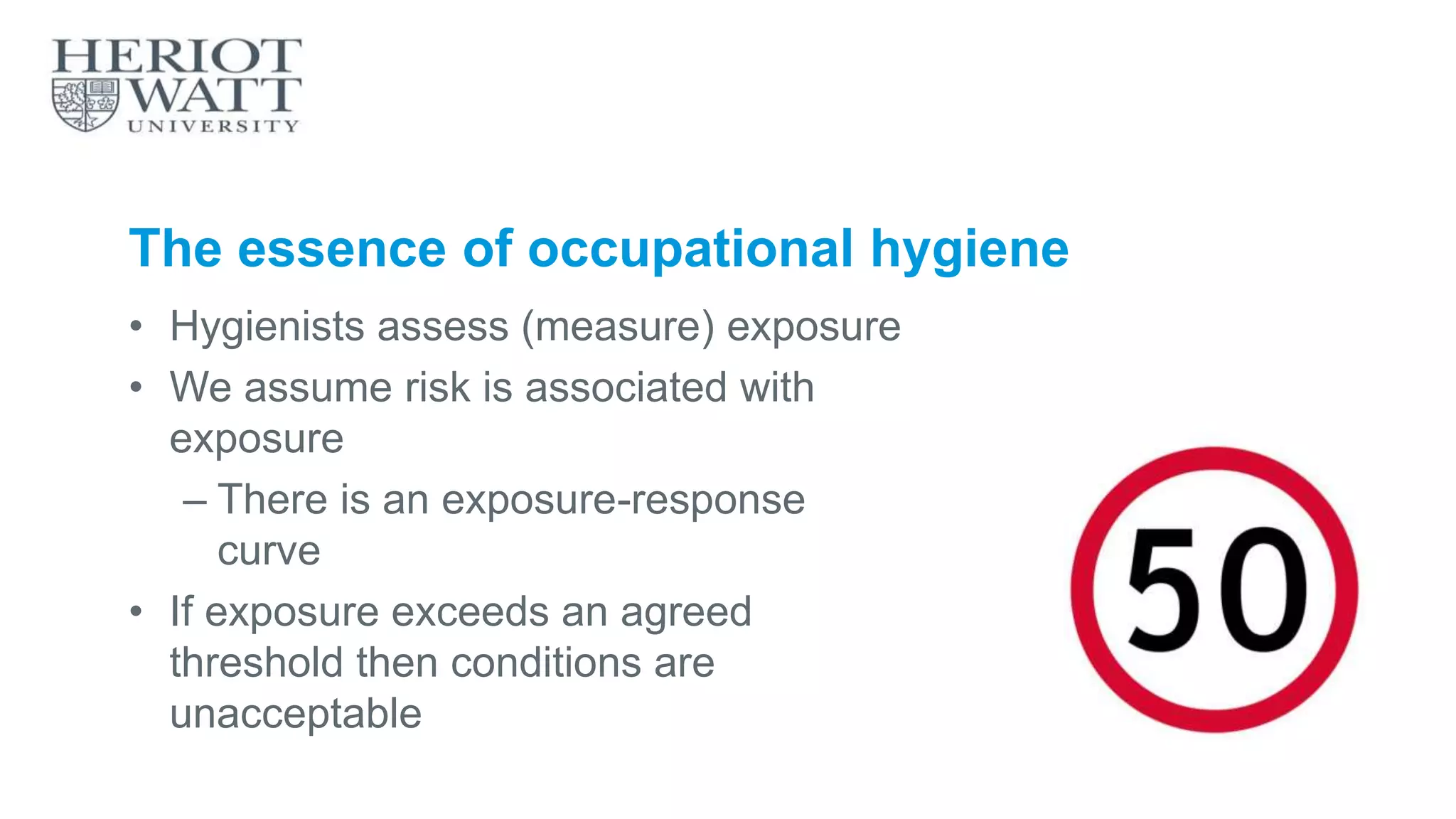 What's the point of occupational exposure limits | PPTX