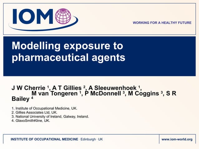 Inhaled Particles Presentation On Exposure Modelling Ppt Lung And