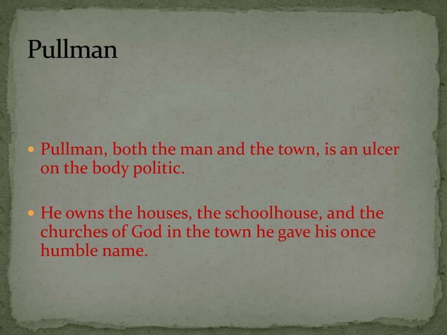 the Pullman Strike | PPT