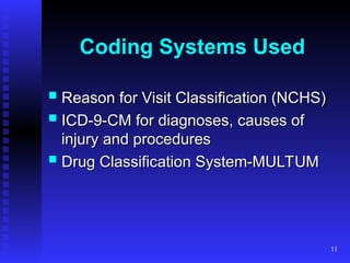 Understanding and using NAMCS and NHAMCS | PPT