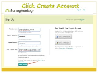 Survey Monkey Tutorial Guide | PPT