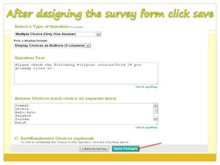 Survey Monkey Tutorial Guide | PPT
