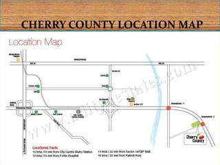 Cherry county residential project with no emi noida extension | PPTX