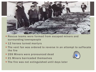 Cherry mine disaster | PPTX