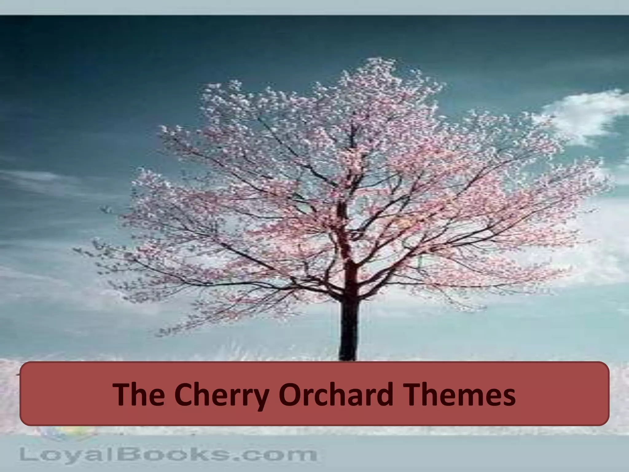 Cherry orchard themes | PPTX