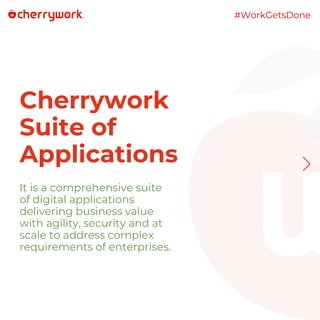 Cherrywork suite of Applications | PDF | Business | Business and Finance