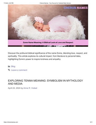 Cherub Names - Your Source for Celestial Baby Names.pdf