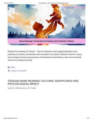 Cherub Names - Your Source for Celestial Baby Names.pdf