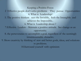 cherylridgwayleadership ppt | PPTX | Executive Leadership & Management ...