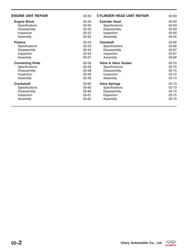 Chery orinoco m11-service manual | PDF