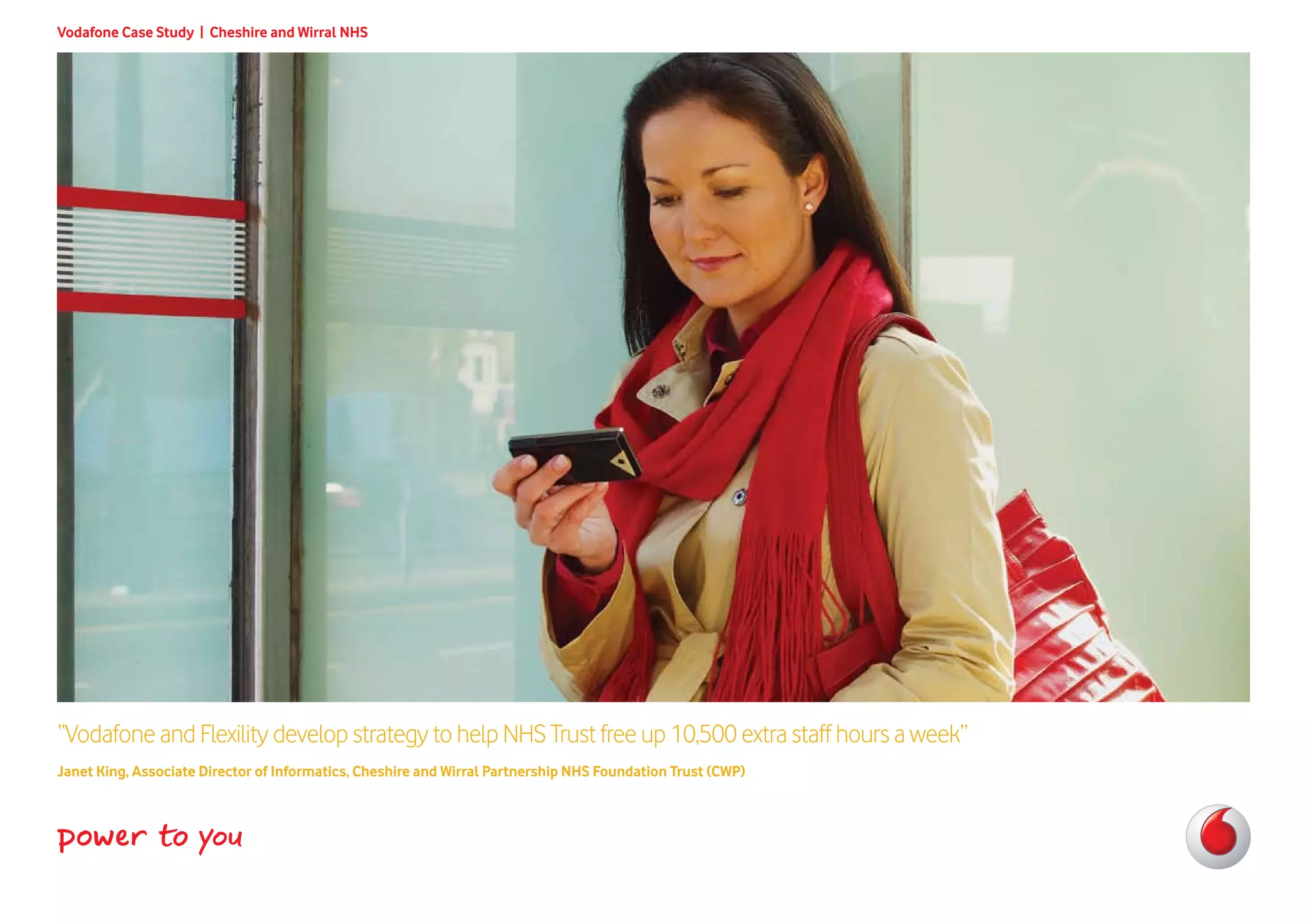 Cheshire And Wirral NHS Flexility-Vodafone Case Study | PDF ...