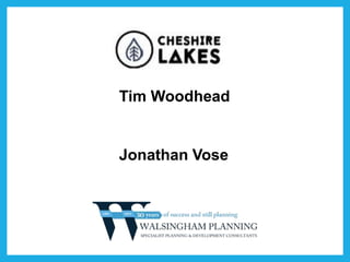 Travel, Leisure + Tourism: Jonathan Vose + Tim Woodhead | PPTX