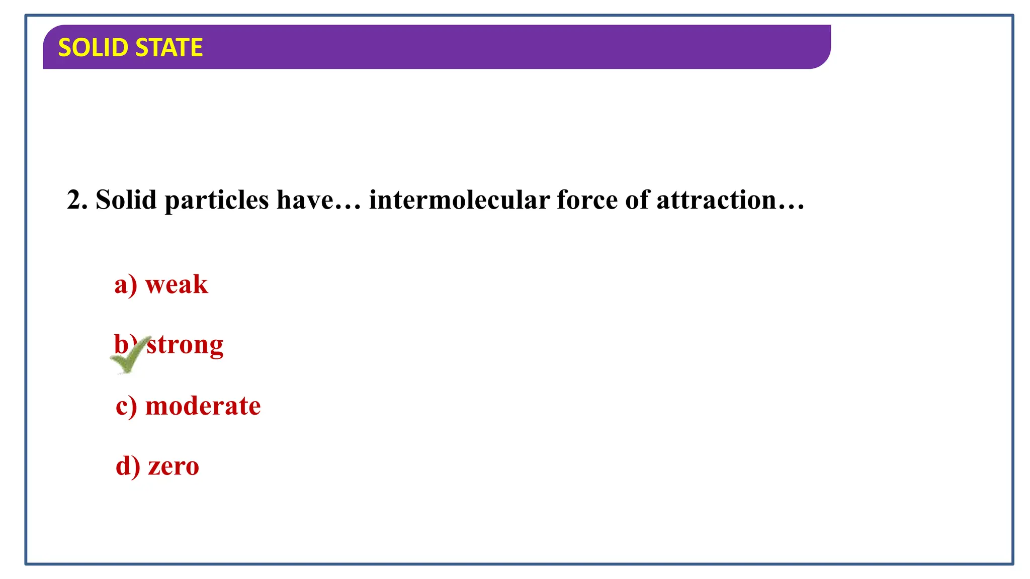 CLASS 12th CHEMISTRY SOLID STATE ppt (Animated) | PPT