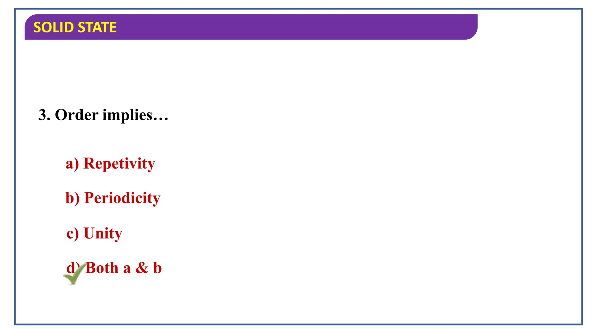 CLASS 12th CHEMISTRY SOLID STATE ppt (Animated) | PPT