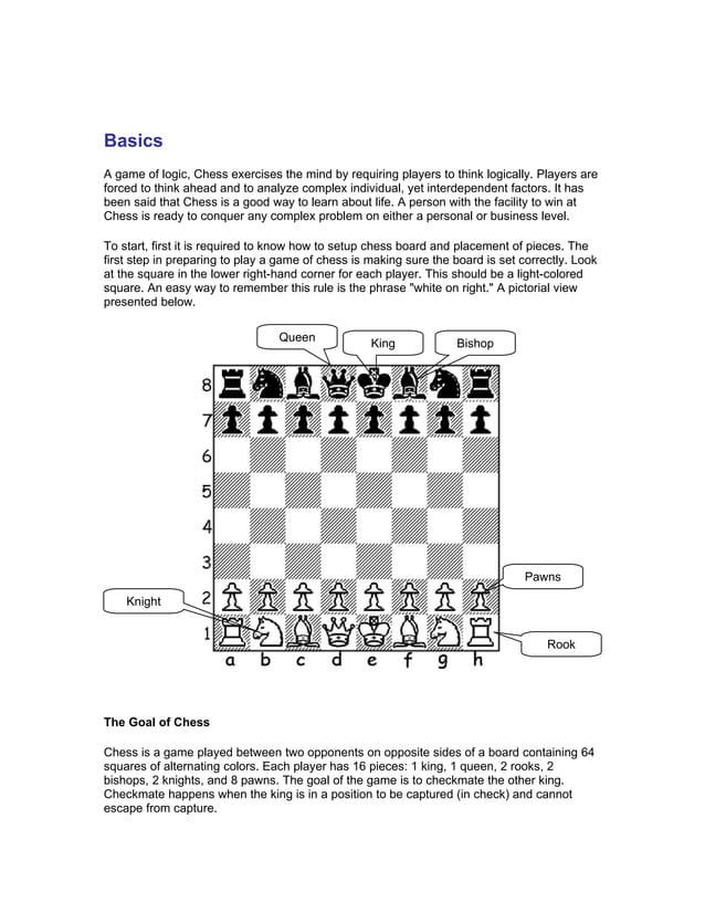 Chess | PDF