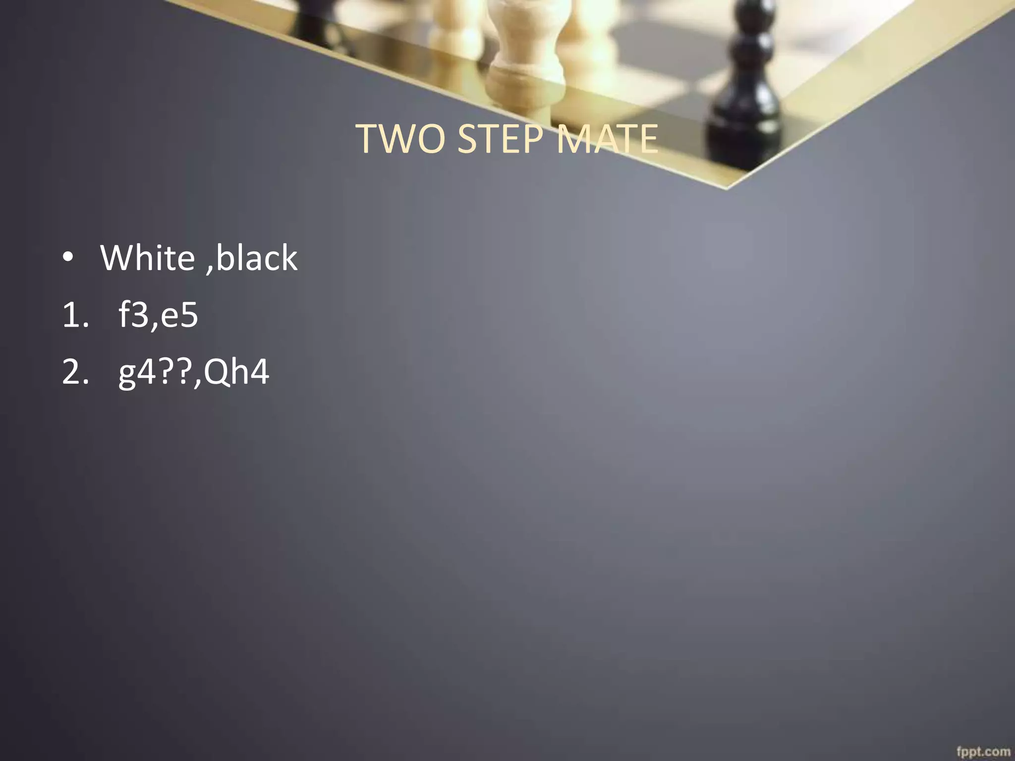 chess General opening theory | PPTX