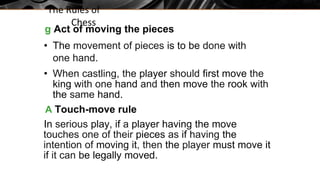 Chess | PPTX | Board Games and Puzzles | Games and Puzzles