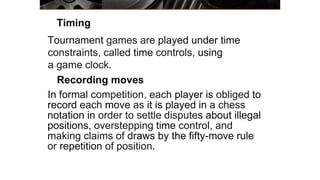 Chess | PPTX | Board Games and Puzzles | Games and Puzzles