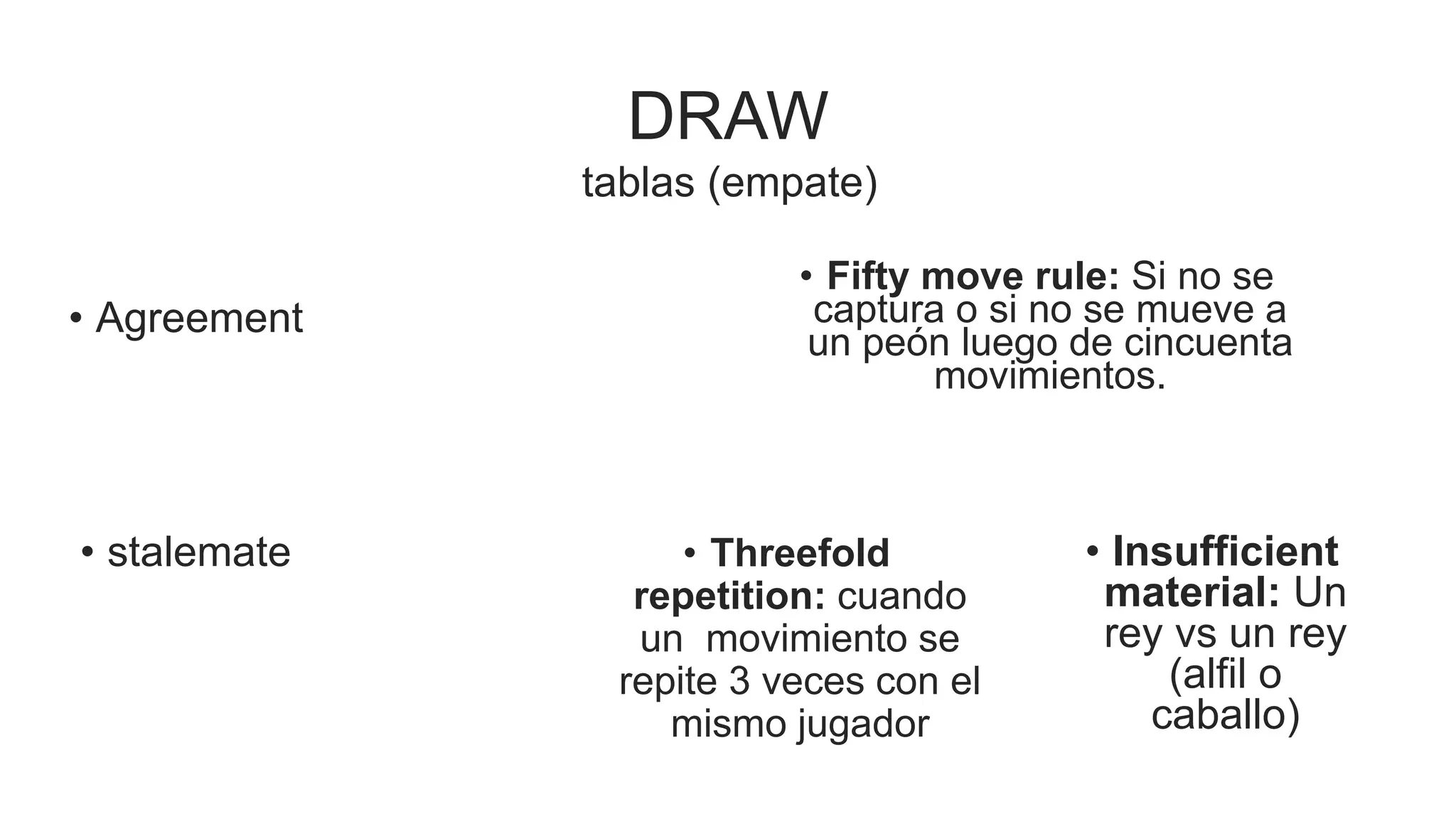 reglas básicas de ajedrez, avance de notas | PPTX