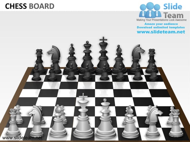 Chess board powerpoint ppt templates. | PDF