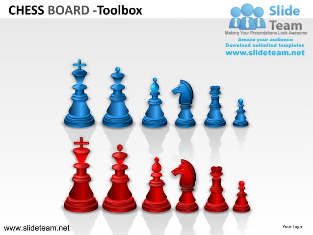 Chess board powerpoint presentation templates. | PPT