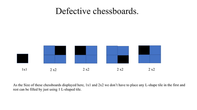Chess board problem(divide and conquer) | PPTX | Board Games and ...