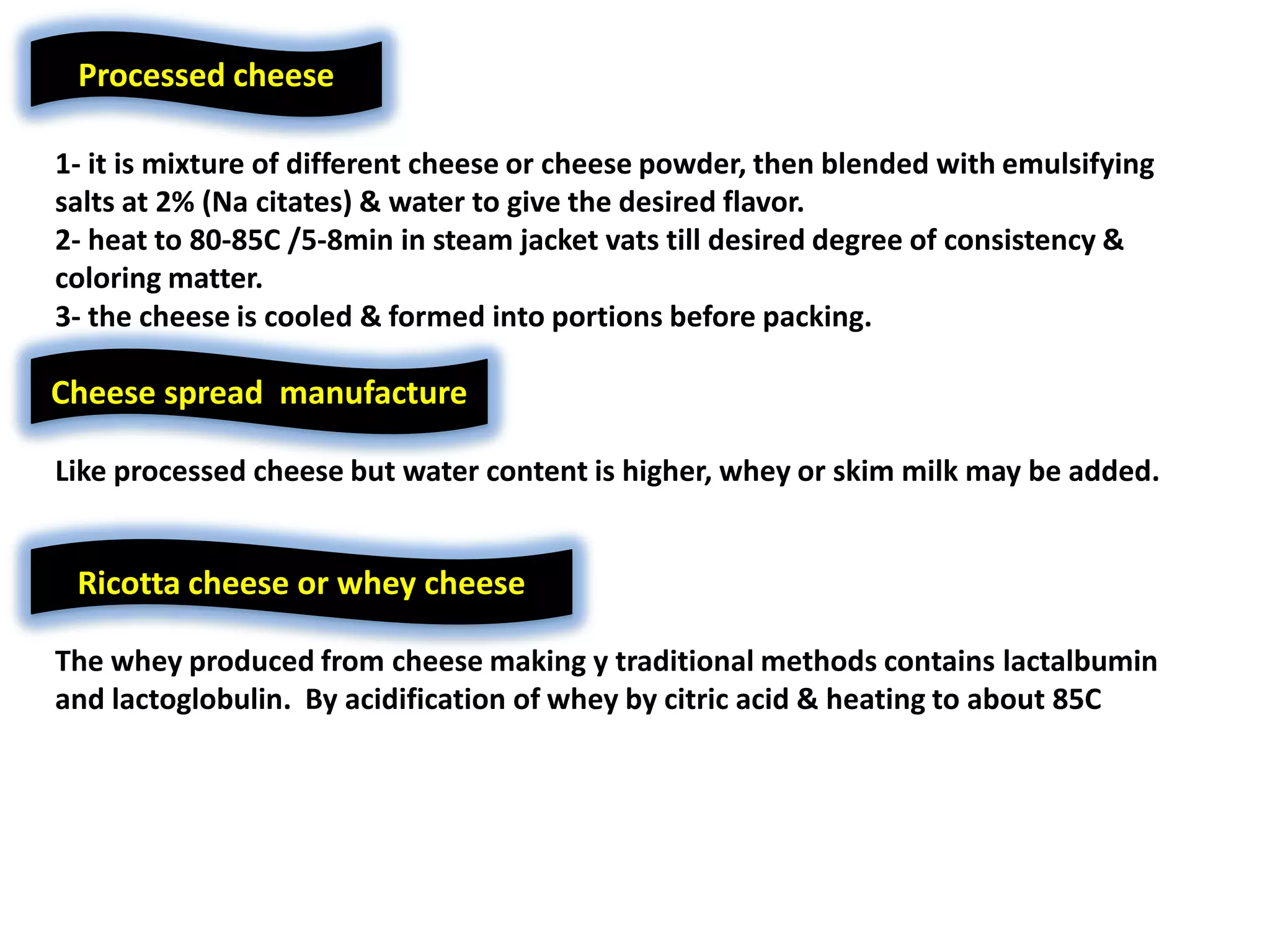 Cheese lecture third year general student 2020 (definition,technology,N ...