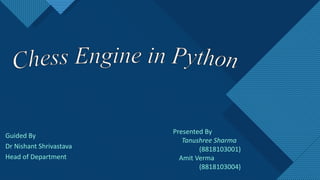 Chess engine presentation | PPTX