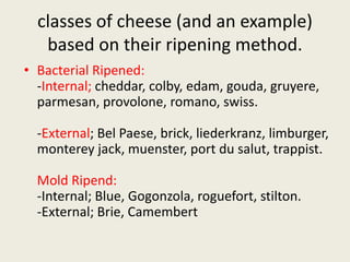 Chesse production | PPTX