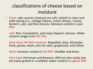 Chesse production | PPTX | Chemistry | Science