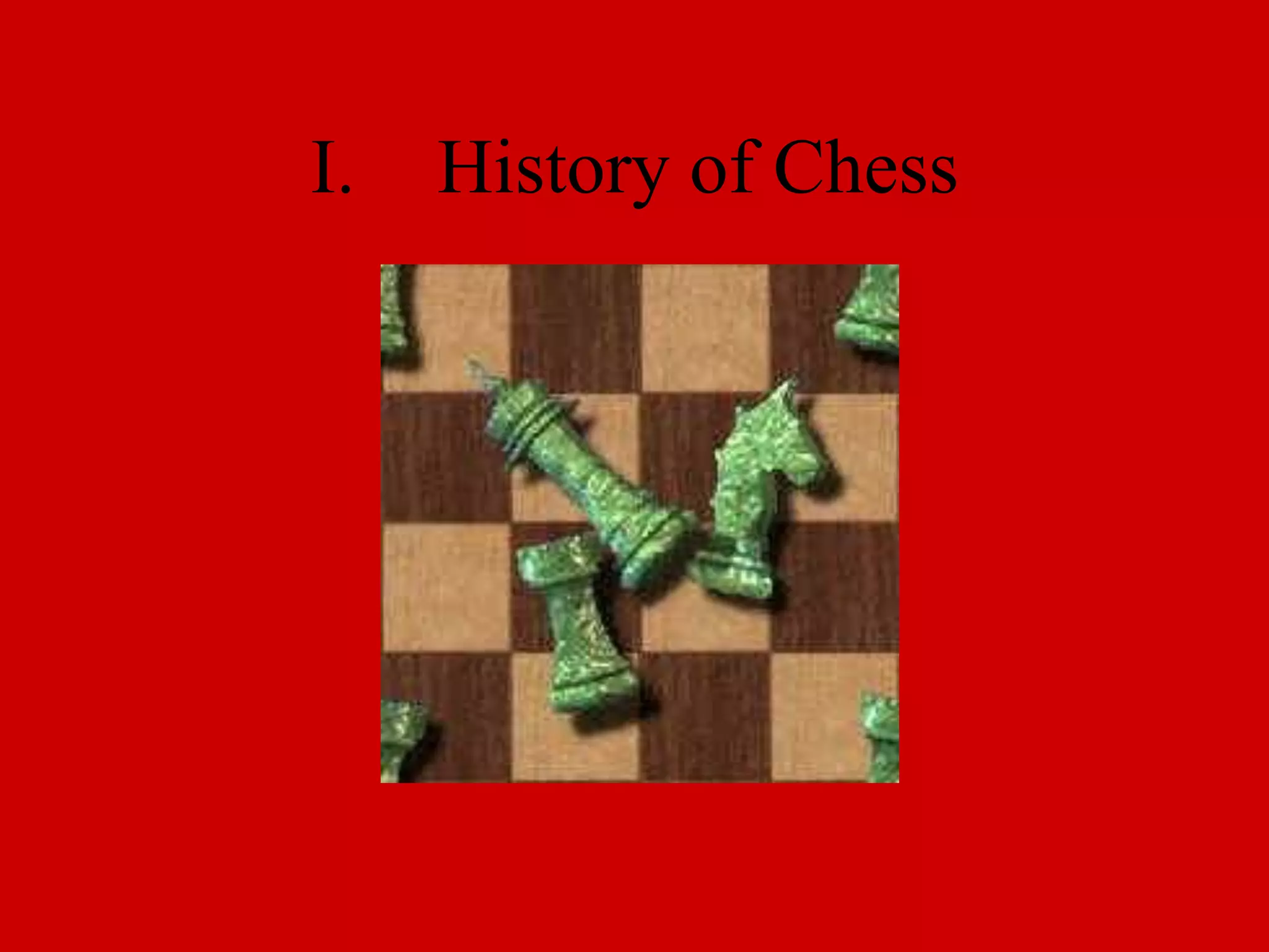 Chess History | PPTX