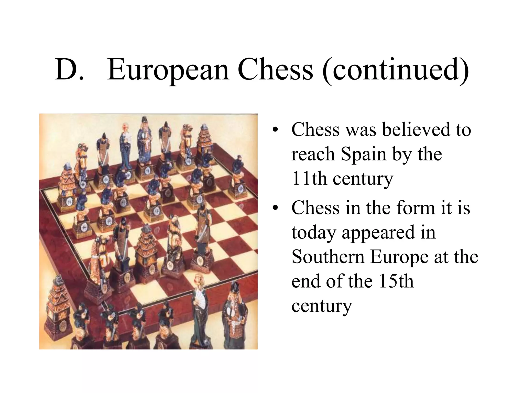 Chess History | PPTX