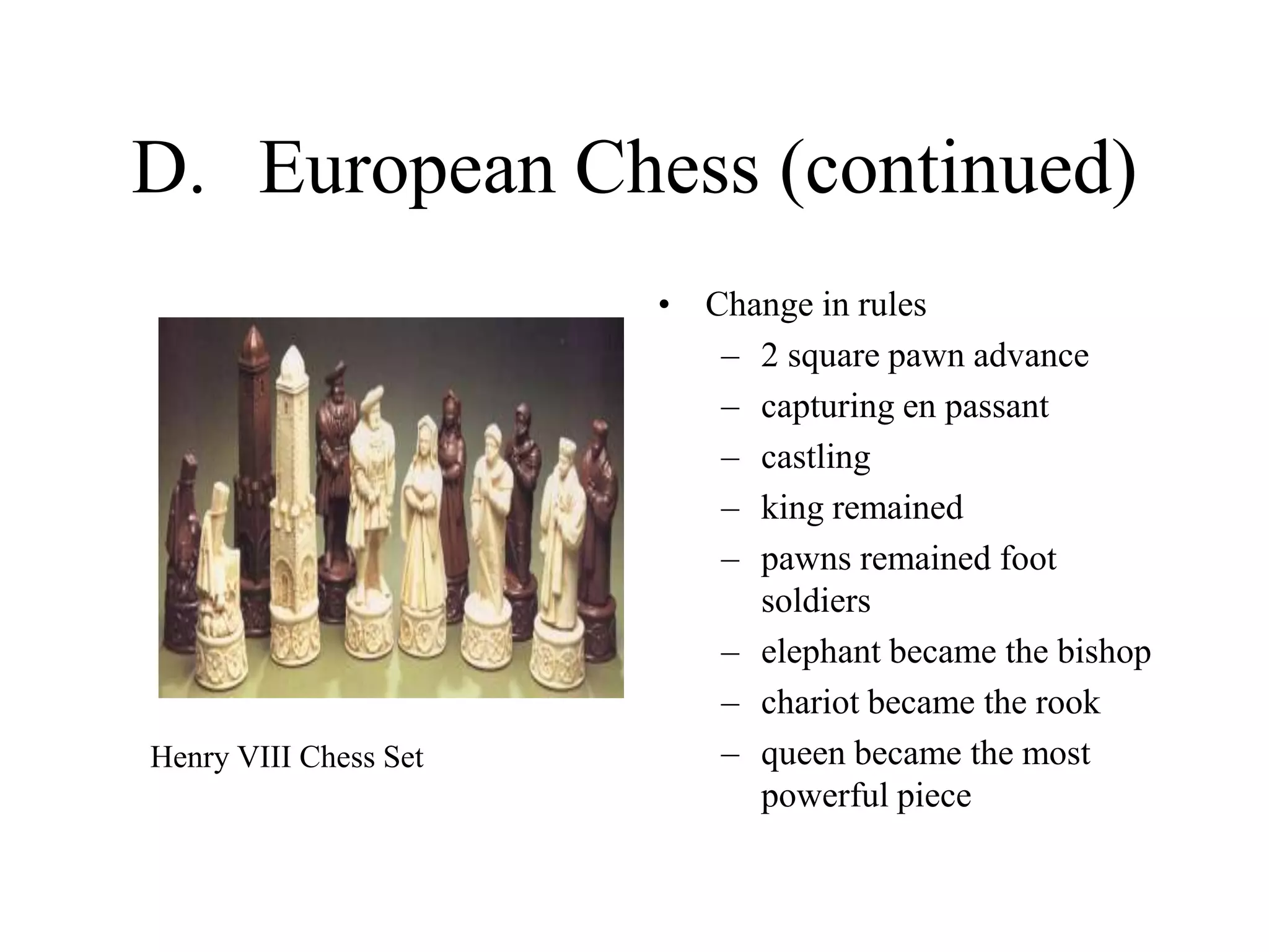 Chess History | PPTX