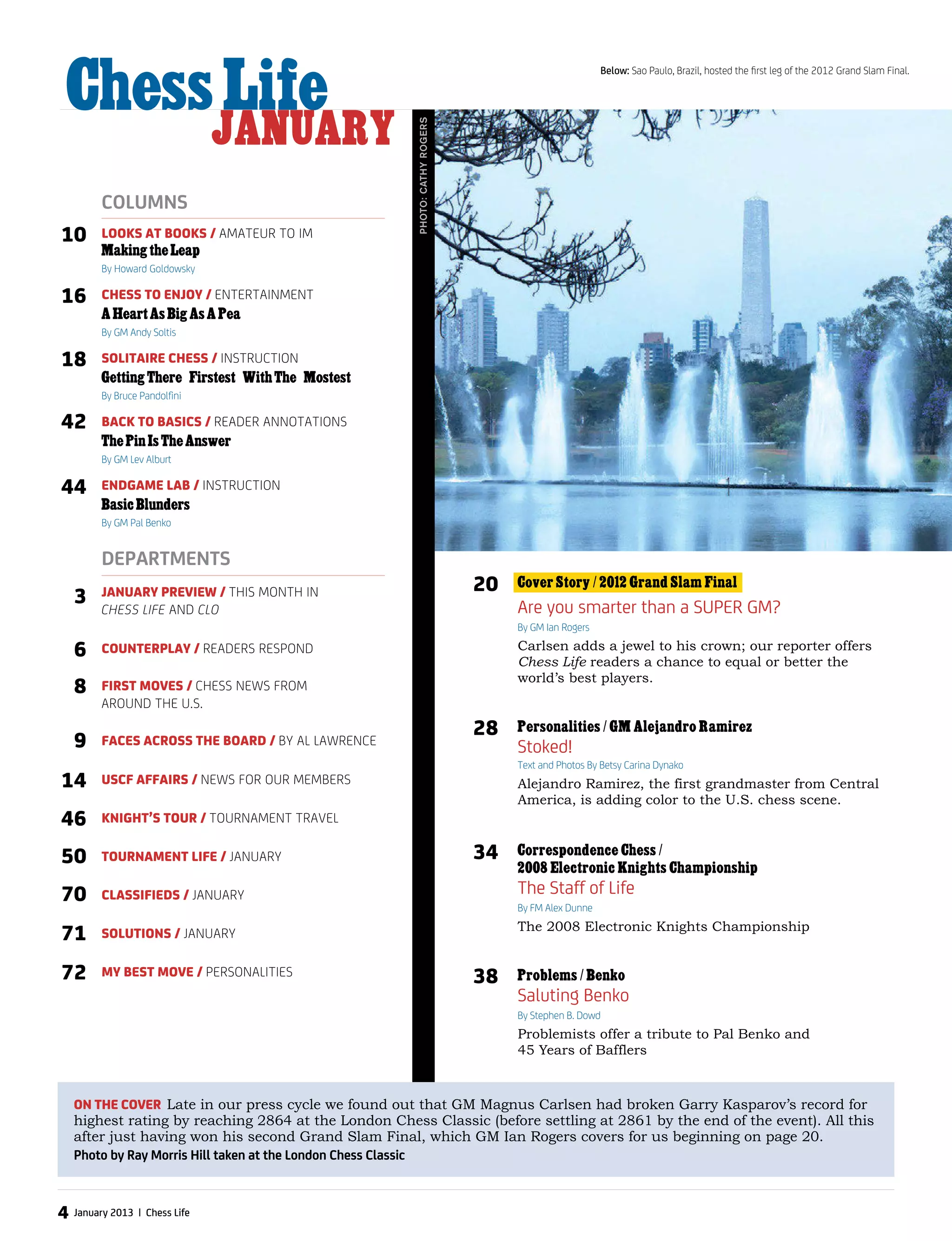 Chess life january 2013 | PDF