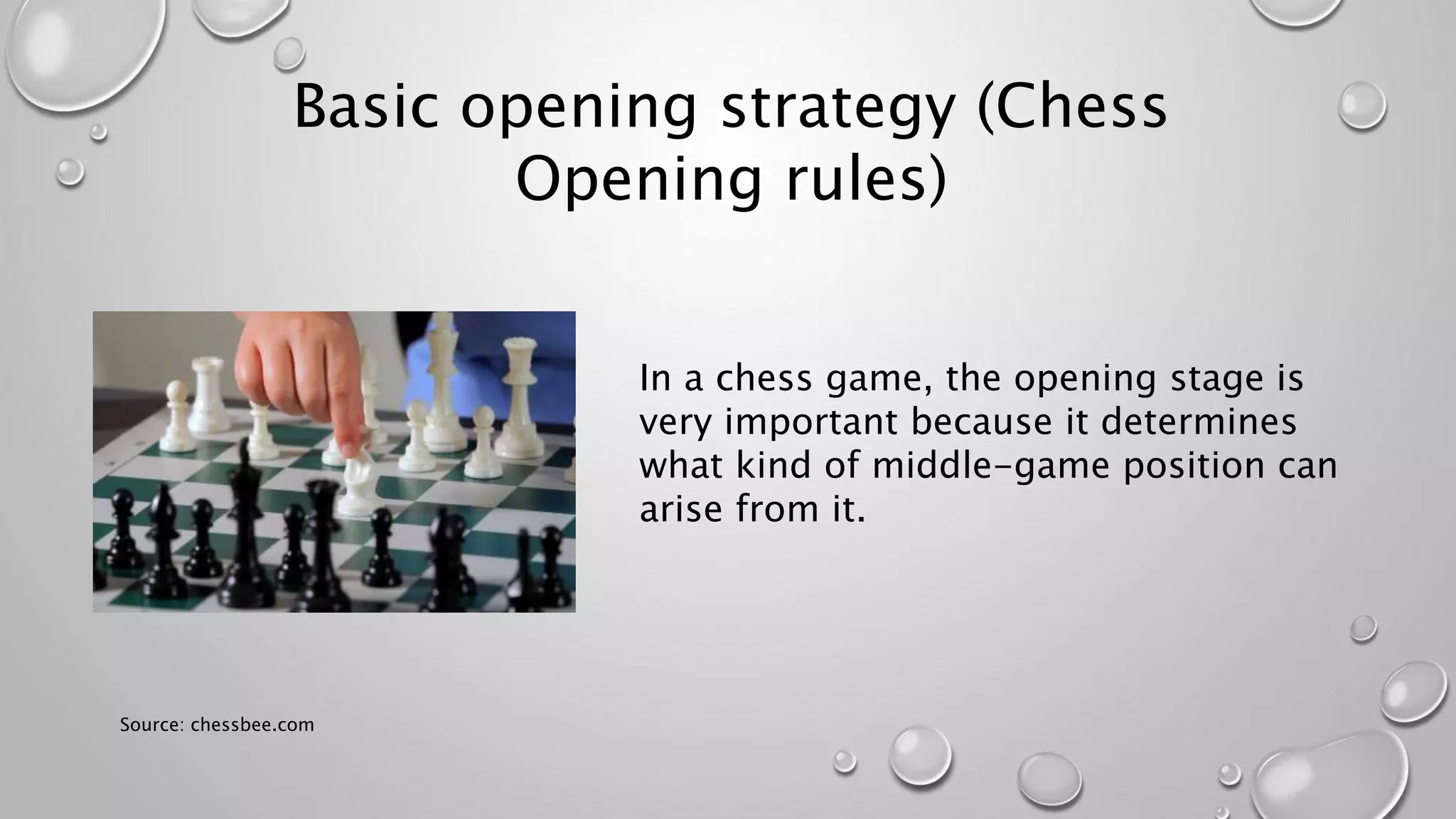 Chess openings slide 2 | PPTX