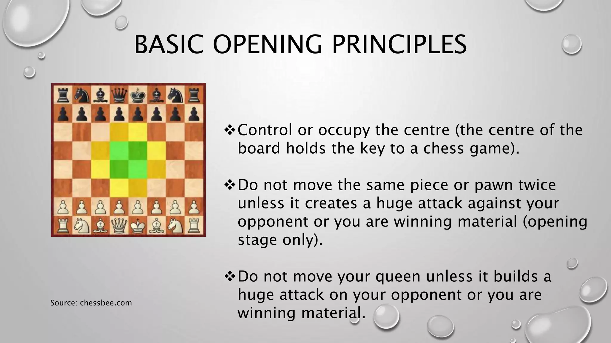Chess openings slide 2 | PPTX