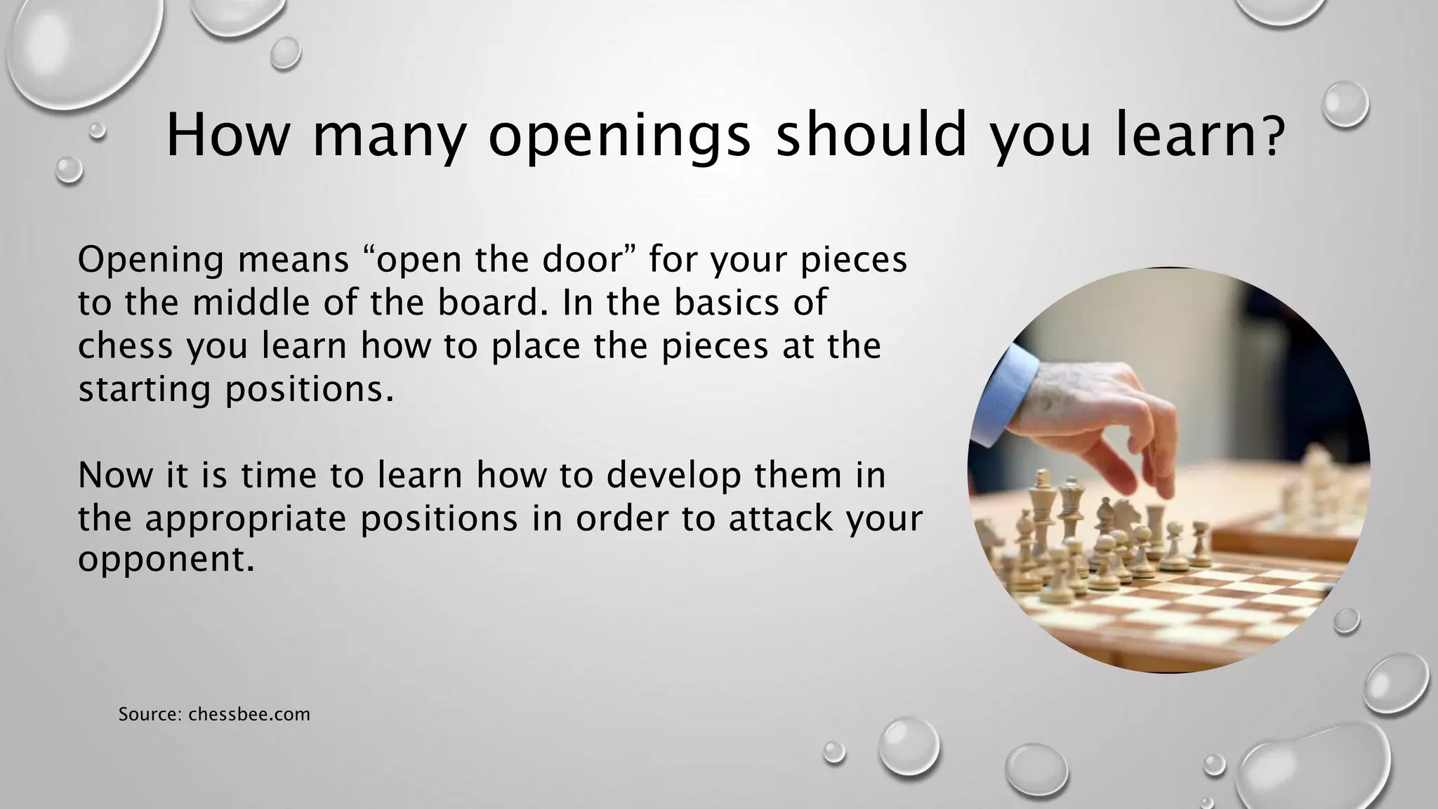 Chess openings slide 3 | PPTX