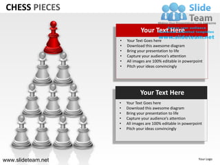 Chess pieces powerpoint ppt slides. | PDF