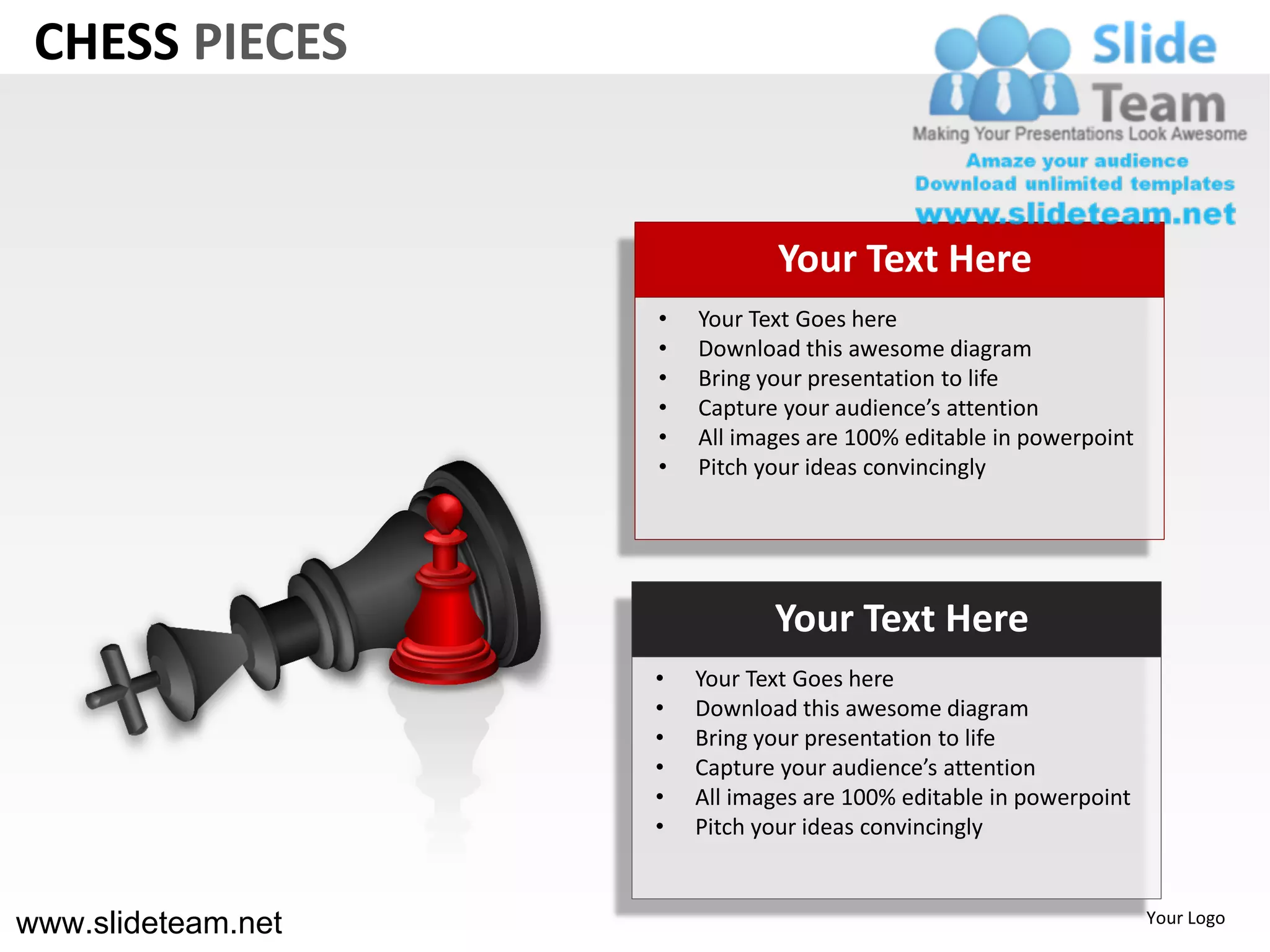 Chess pieces powerpoint presentation templates. | PDF