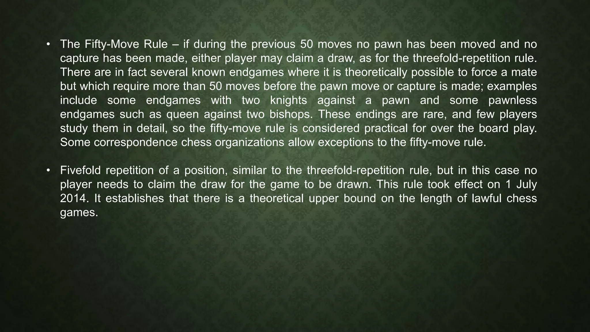 Chess powerpoint presentation | PPTX