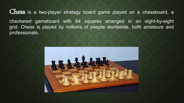 Chess powerpoint presentation | PPTX | Board Games and Puzzles | Games and Puzzles
