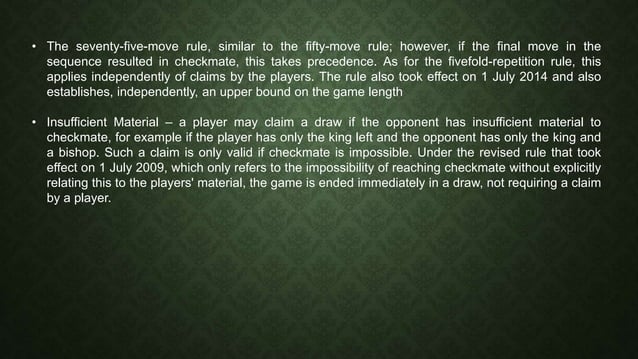 Chess powerpoint presentation | PPTX | Board Games and Puzzles | Games and Puzzles